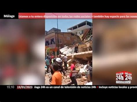 Noticia Un terremoto de 6 7 sacude Ecuador y Perú dejando 14 muertos