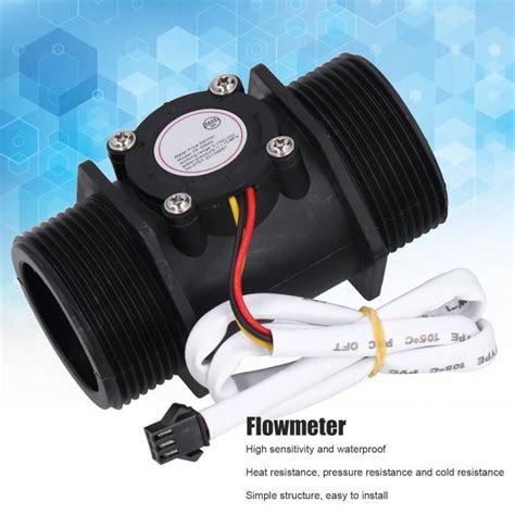 Capteur de débit d eau Water Flow Sensor Flow Meter for Swimming Pool