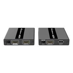 HDMI EXT 1080p60 KVM60 Extensor HDMI Con KVM Emisor Y Receptor