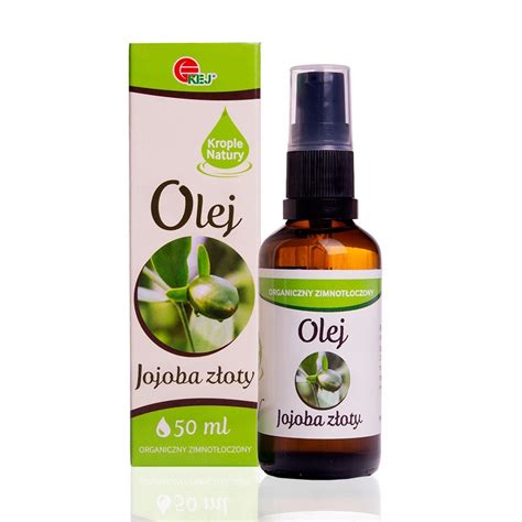 Olejek jojoba naturalny olej jojoba do włosów 50 ml nierafinowany