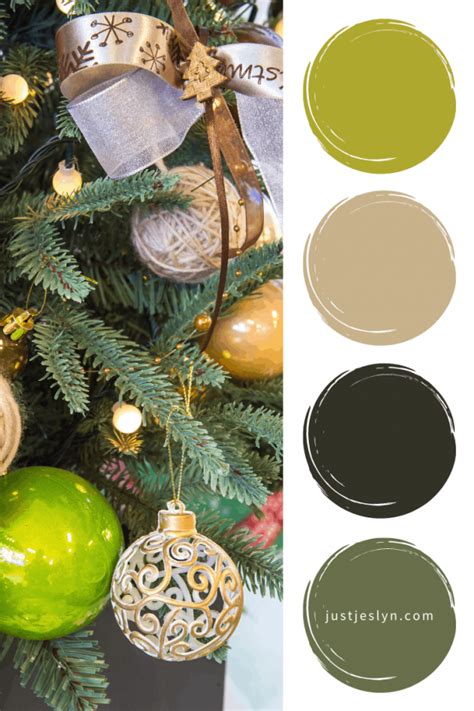 25 Unique Christmas Color Palettes 2023 Just Jes Lyn