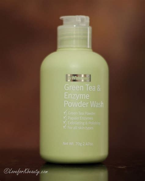 By Wishtrend Green Tea Enzyme Powder Wash I Started Testing This