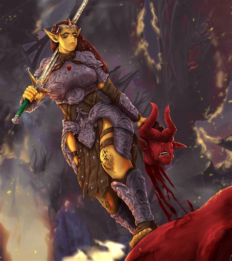 Artstation Laezel From Baldurs Gate 3