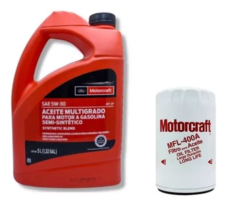 Kit Cambio Aceite W Motorcraft Ford Mustang V Filtro