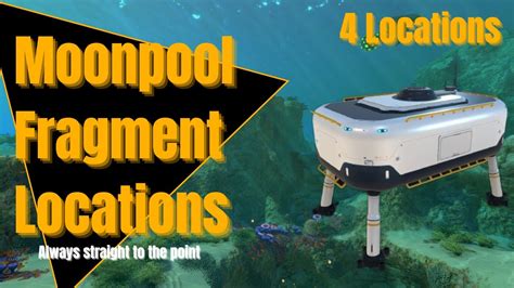 Moonpool Fragments In Subnautica Locations Subnautica Guide Youtube