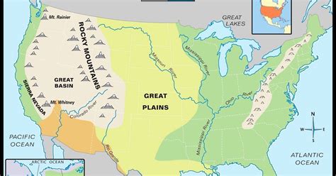 Physical Map Of United States Maping Resources Hot Sex Picture