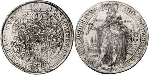 2 Thalers Dorothea Centennial Of The Reformation Abbey Of