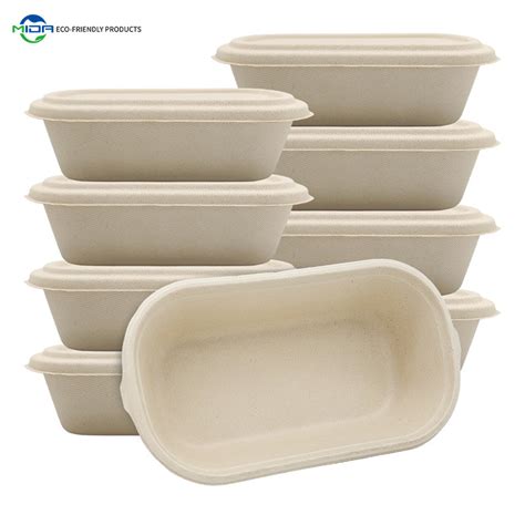 Bamboo Disposable Plates Bulk Eco Friendly Packaging Takeaway Food
