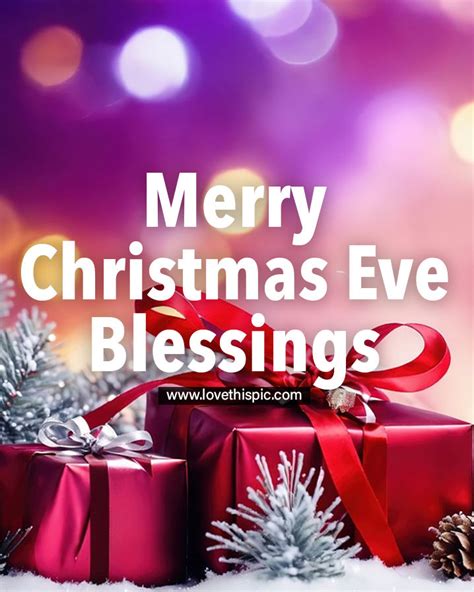 Merry Christmas Eve Blessings Pictures Photos And Images For Facebook
