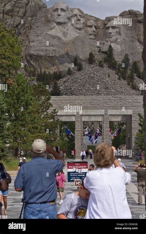 American Mount Rushmore Sculture Des Pr Sidents Am Ricains Avec
