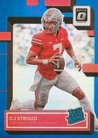 CJ Stroud 2023 Chronicles Draft Picks 5 Optic Rated Rookie Blue 99
