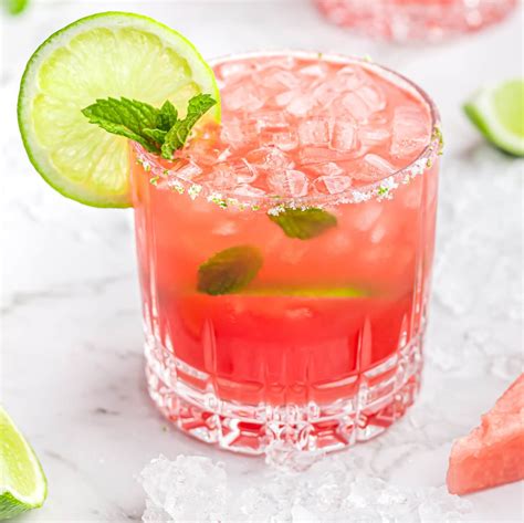 Cocktails sans alcool faciles à la pastèque Recettes saines Shop