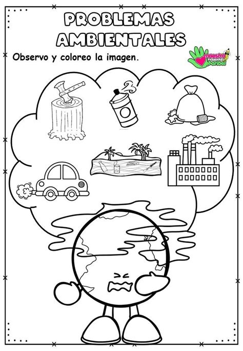 Pin De Mariela Leliz En Aprendo Medio Ambiente Para Colorear