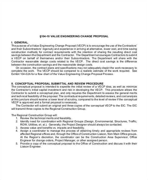 FREE 7 Engineering Proposal Templates In MS Word PDF Pages