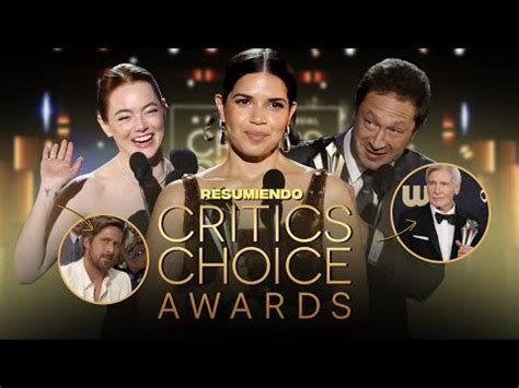 CRITICS CHOICE AWARDS 2024 Todos Los GANADORES Y Los MEJORES MOMENTOS