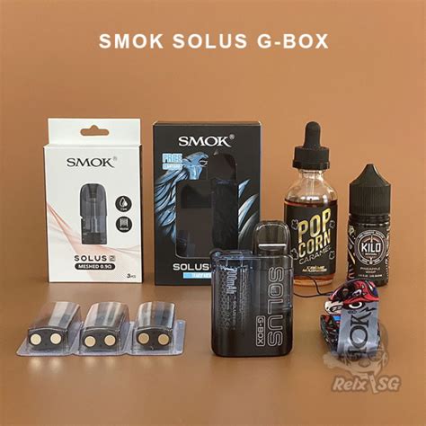 Smok Solus G Box Pod Kit Smok Sg Relx Sg Vape Shop