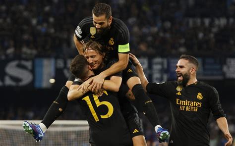 Resumen Del Partido Napoli Vs Real Madrid 2 3 Champions GOLES