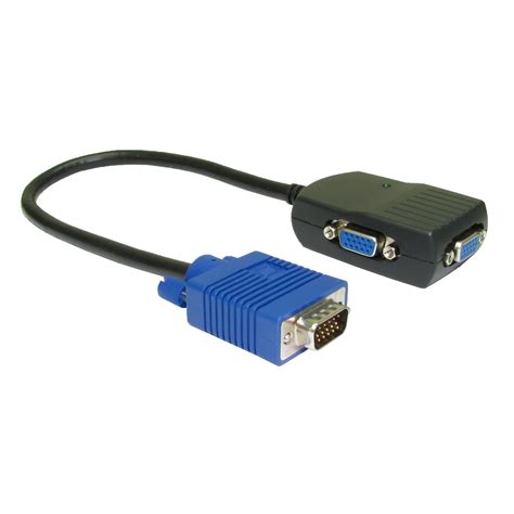 Newlink 2 Port Compact VGA Splitter 2 Port Video Splitter Rapid PCs