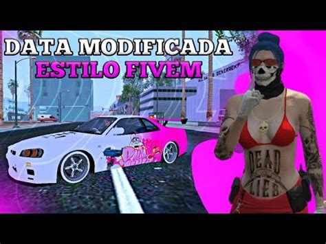 MEGA DATA MODIFICADA ESTILO FIVEM DATA ANT CRASH E ANT LAG DATA