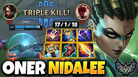 T1 Oner Nidalee Vs Lee Sin Jungle Patch 14 4 Korea Challenger YouTube