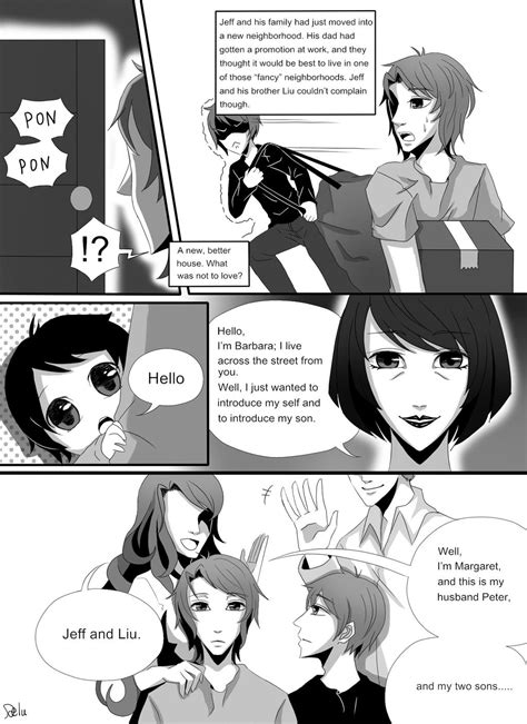 Jeff The Killer Story Comic Pag3 By Delucat On Deviantart