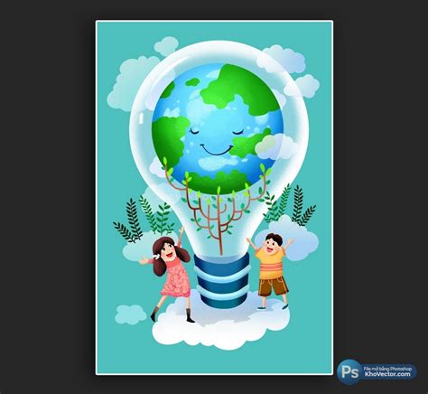 Tranh Tuy N Truy N B O V M I Tr Ng Xanh S Ch P Psd Vector
