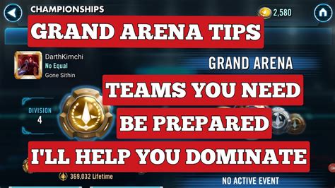 Swgoh Grand Arena Tips Counters And Advice For Div Youtube