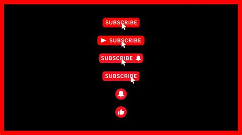 Animated Youtube Subscribe Button Template