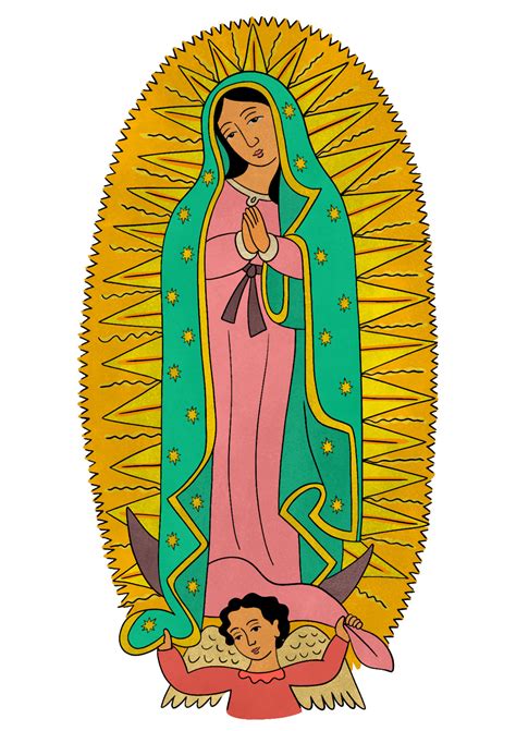 Virgin Mary Catholic Invocation Of Our Lady Of Guadalupe Empress Of