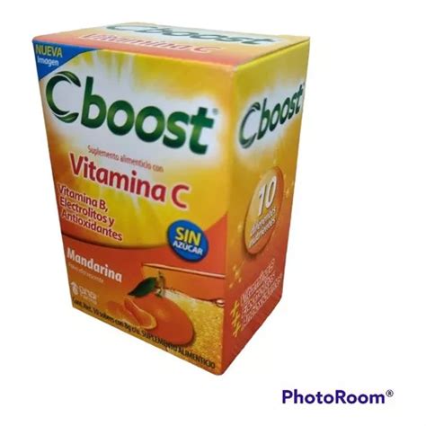 Suplemento Alimenticio C Boost Con Vitamina C Y B 10 Sobres