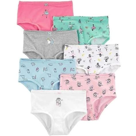 Kit Calcinha Infantil Carters 7 Peças Original Carter s Calcinha
