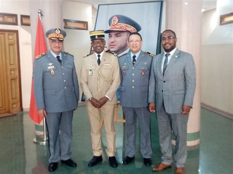 Visite de courtoisie du Commandant de la Gendarmerie à lEtat major de