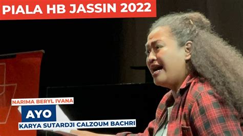 Narima Beryl Ivana Ayo Karya Sutardji Calzoum Bachri Finalis Baca