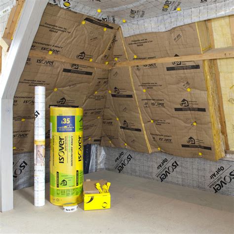Isolant Isoconfort 35 revêtu kraft ISOVER Les Matériaux