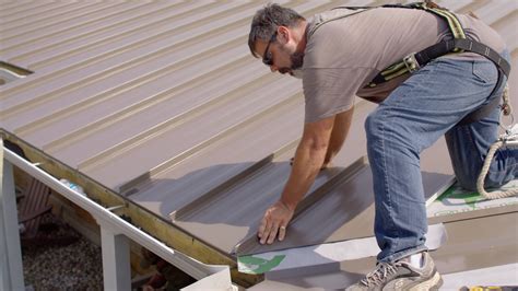 How To Install Standing Seam Metal Roofing Panels In A Valley