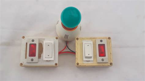 Staircase Wireing With Indicator Staircase Wireing Two Way Switch