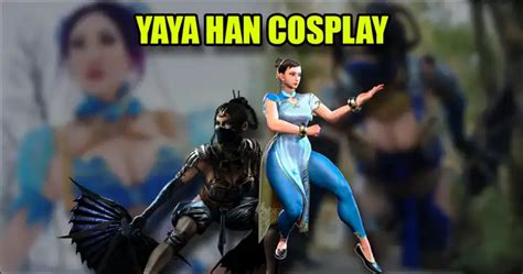 Yaya Han S Sexy Street Fighter 6 Chun Li And Mortal Kombat Kitana