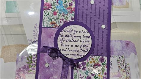 January Paper Pumpkin Alternative Video Lovely Lavender From