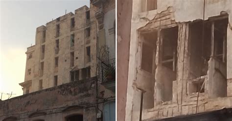 Se Desploma Pared De Edificio Deshabilitado En La Habana