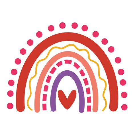 Bright Boho Rainbow Clipart Png Images Boho Rainbow Clipart Earth The