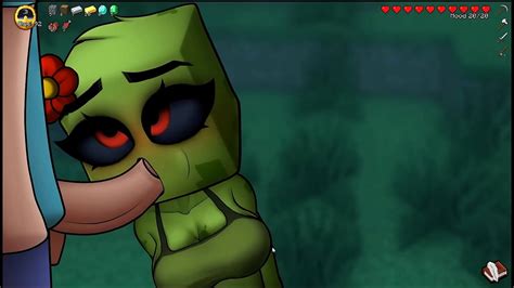 HornyCraft Minecraft Parody Hentai Game PornPlay Ep 19 The Creeper Girl