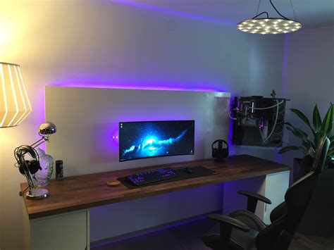 my game workstation 2016 computer desk setup pc desk gaming room setup computer room pc