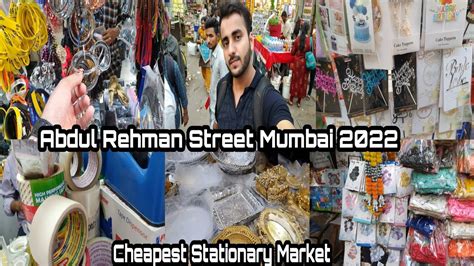 Abdul Rehman Street Mumbai 2022 Mumbai Wholesale Market For