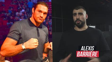 Alexis Barrière dernières nouvelles après Tyson Fury et les