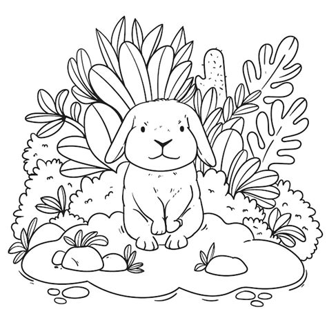 Illustration De Livre De Coloriage Vecteur Gratuite