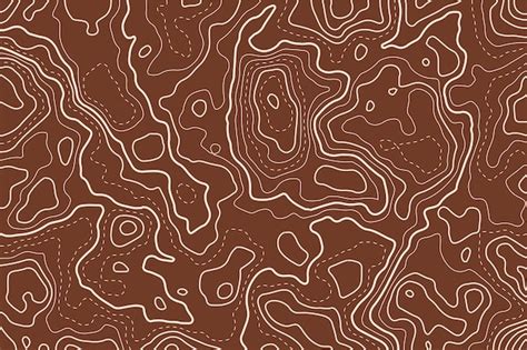 Premium Vector Topographic Map Abstract Background