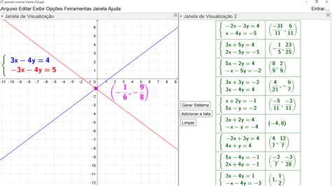 Exercícios De Sistemas Lineares 2x2
