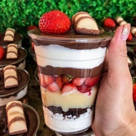 Ingreso Extra Con Postres En Vaso Haga Clic En La Imagen Food