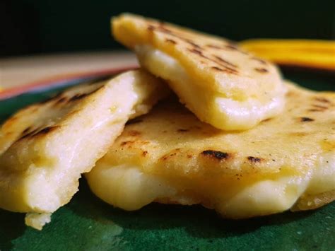 Arepas De Queso Colombianas Vecina Vegetariana