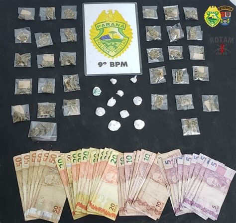 Mulher é presa em Guaratuba acusada de envolvimento o tráfico de drogas